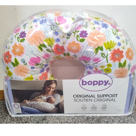 Boppy | Accessories | Boppy Nursing Pillow Floral Spring Pattern New ...
